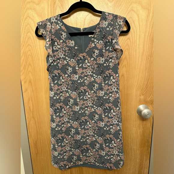 LOFT | Dresses | Loft Floral Mini Dress | Poshmark